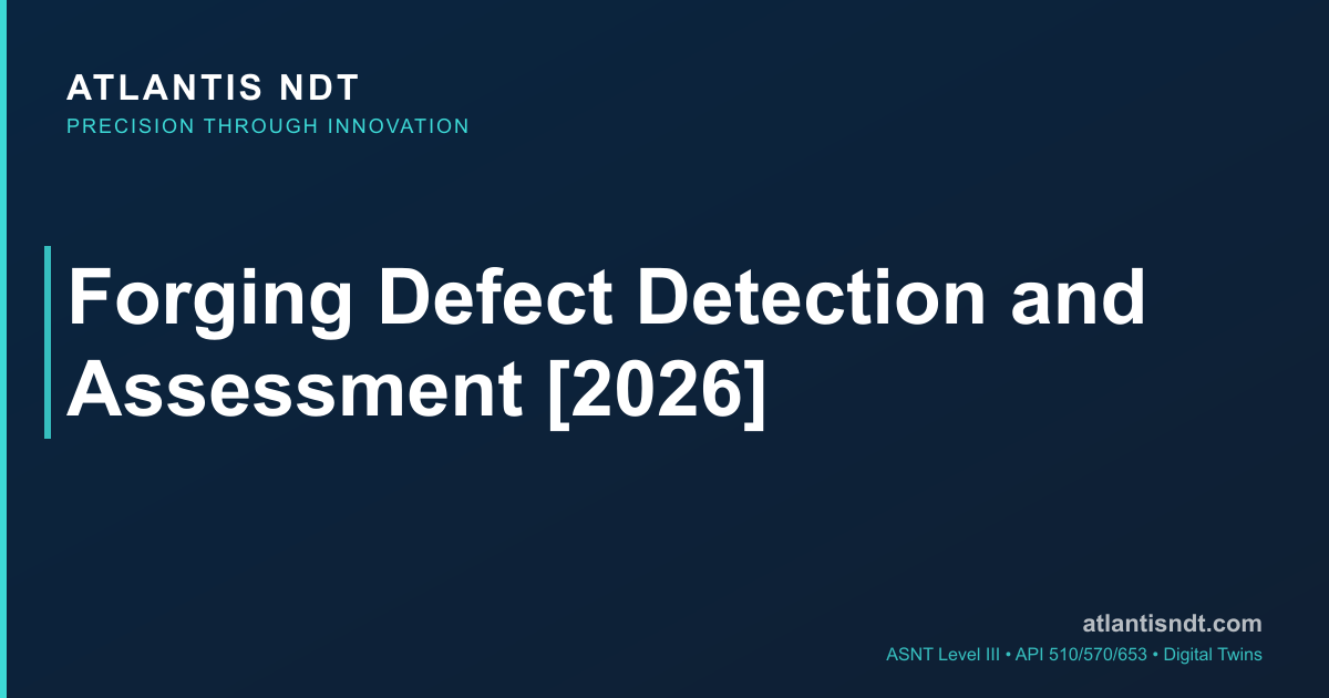 Forging Defects 2026: 14 Common Defects, NDT Methods, Acceptance Criteria