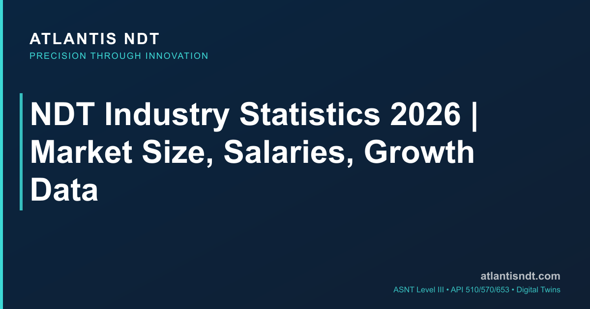 NDT Industry Statistics 2026 | Market Size, Salaries, Growth Data ...